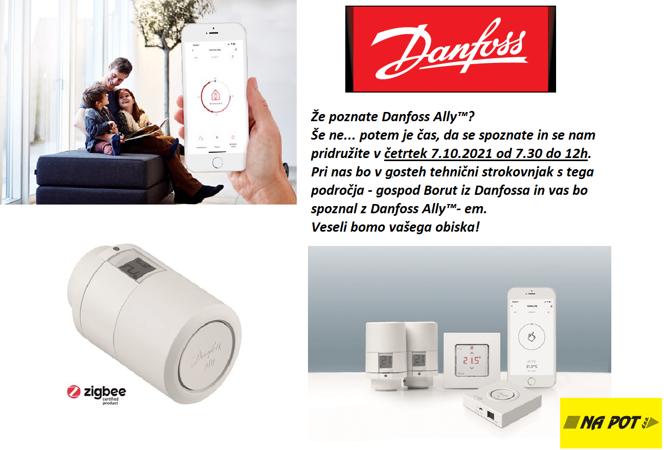 Predstavljamo vam Danfoss Ally - NA POT